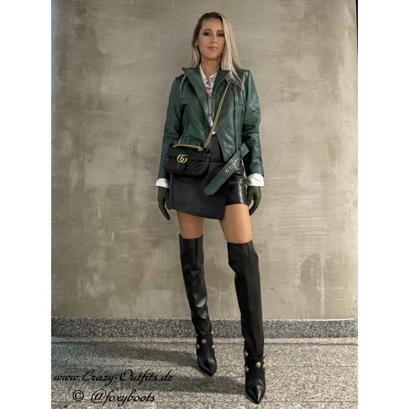 Leather jacket DS-664 : Crazy-Outfits - webshop for leather clothing ...